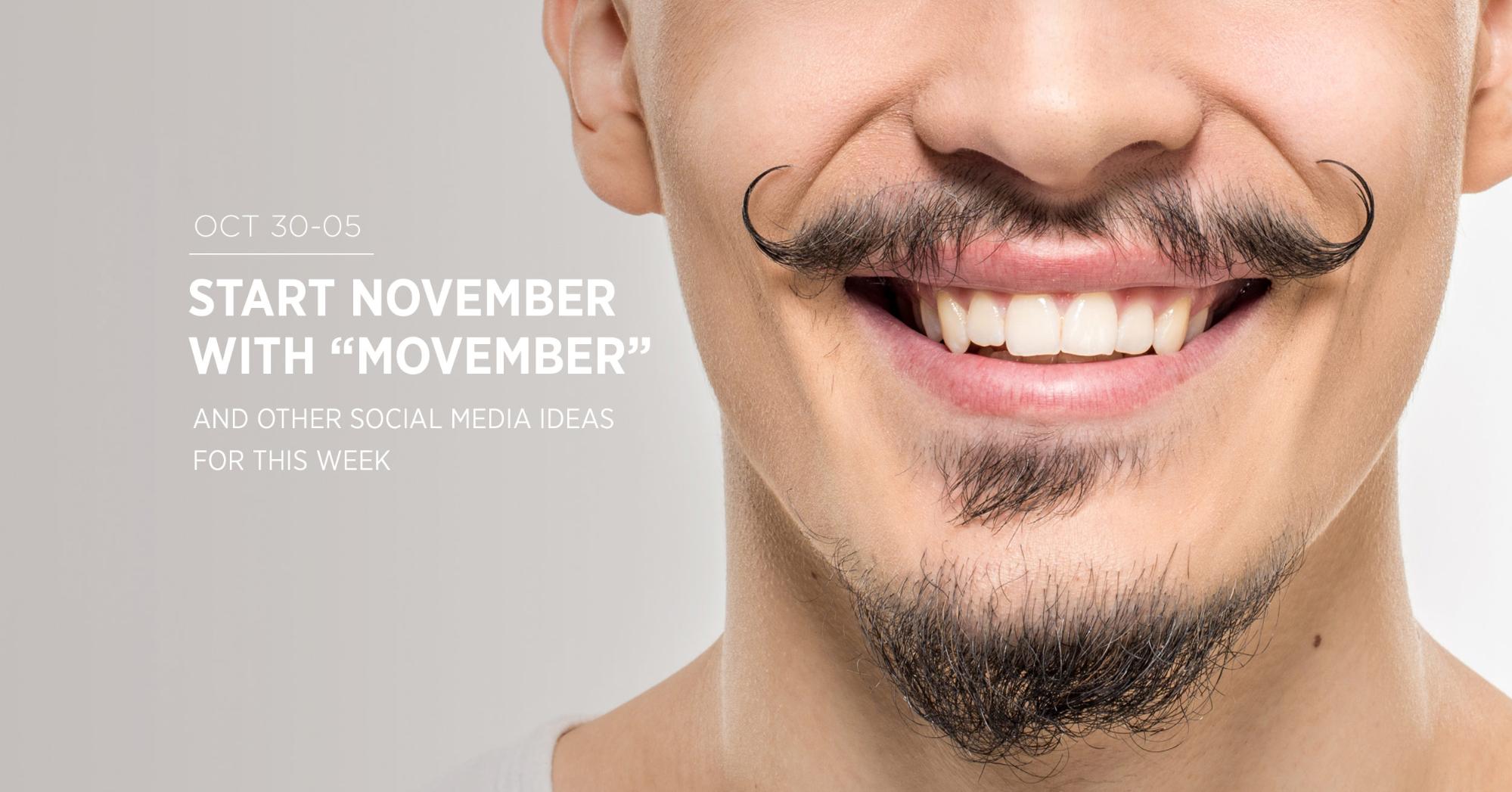 Start November with “Movember” – PromoRepublic